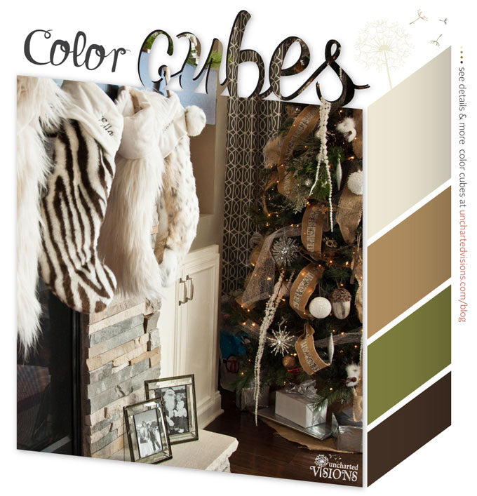 Color Cubes: Soft Modern Christmas Color Palette Inspiration – J Devlin ...