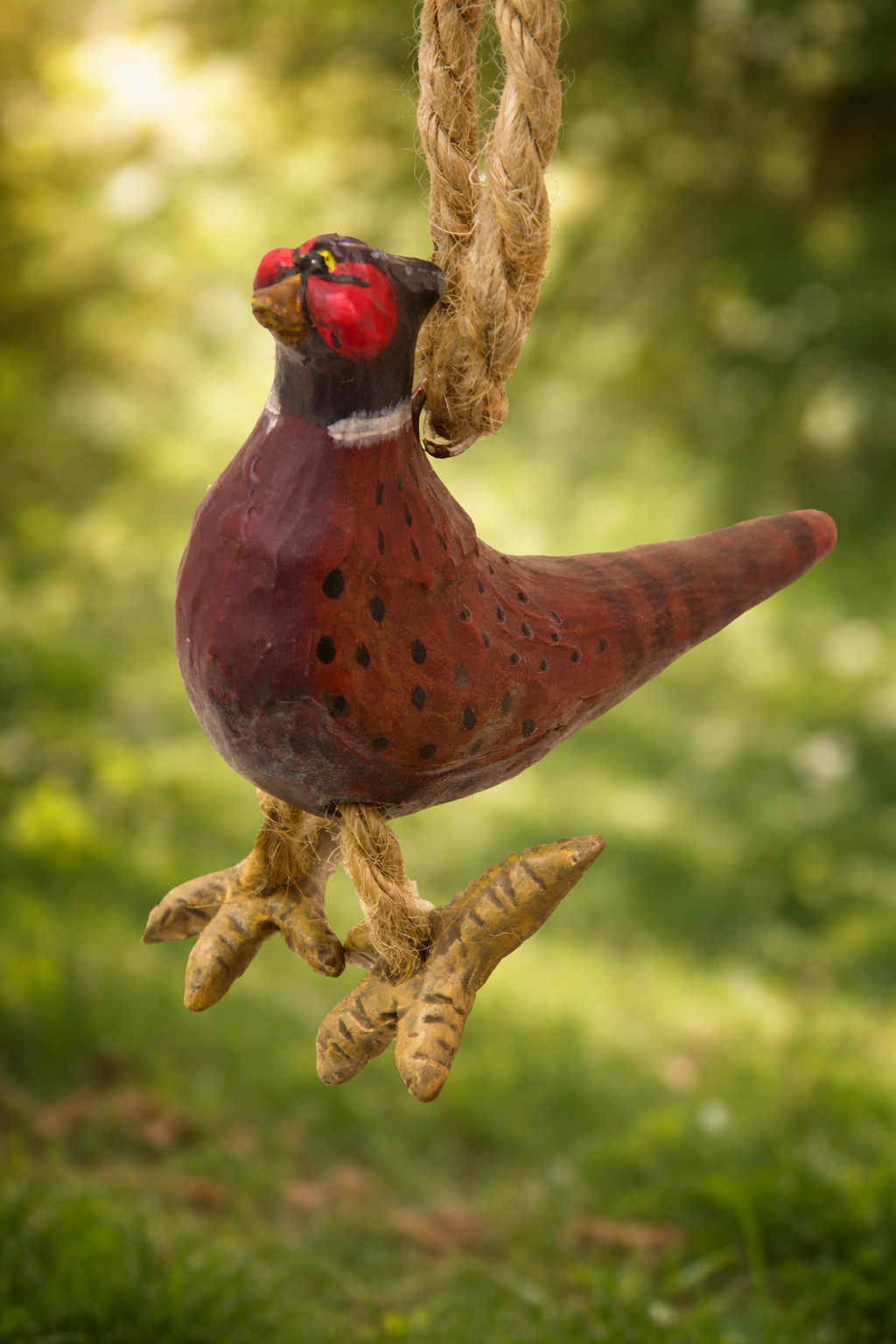 Bac 014 Pheasant Ornament – J Devlin Glass Art
