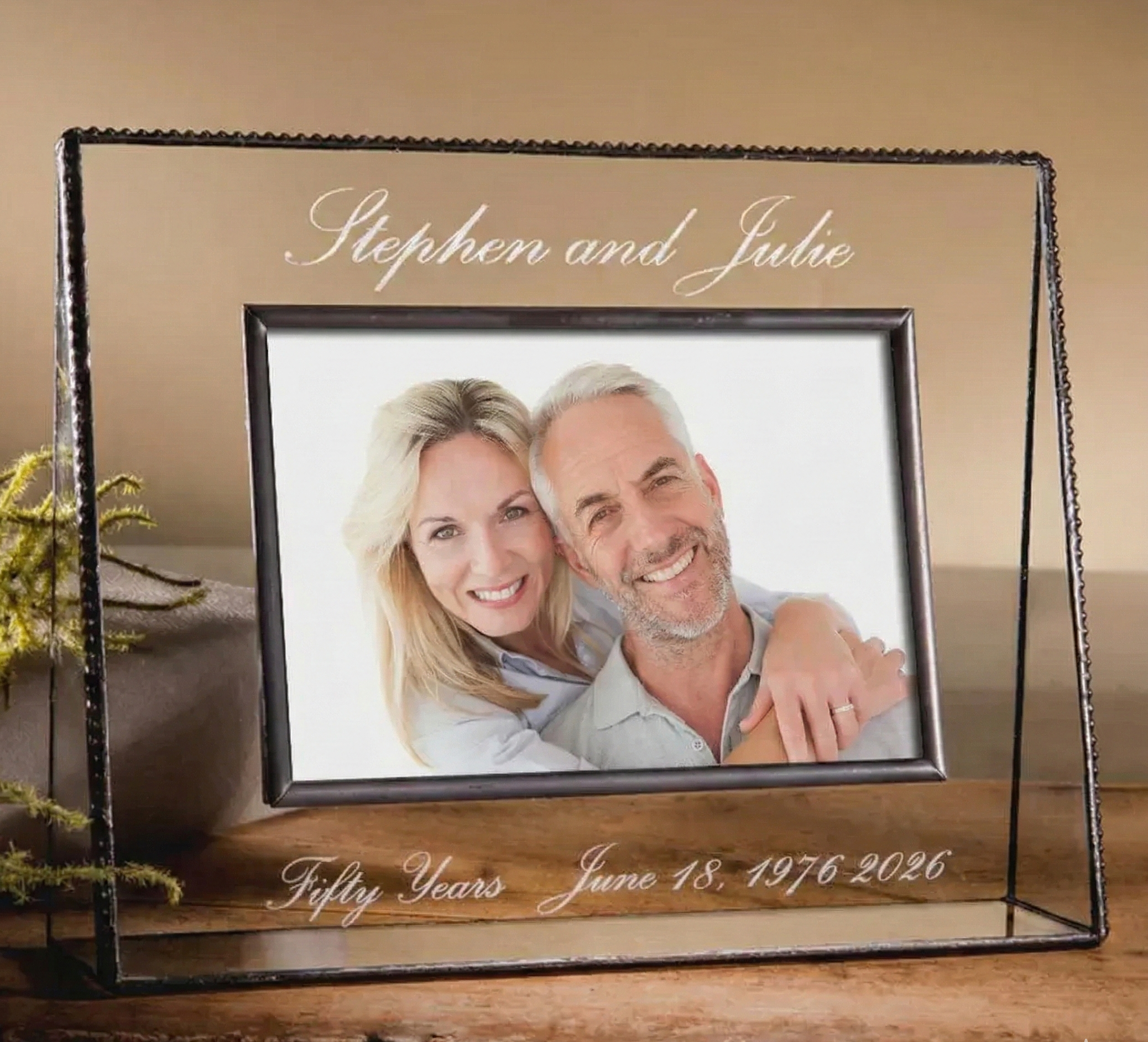 Personalized Anniversary Picture Frames by J Devlin | Pic 319 EP553 – J ...