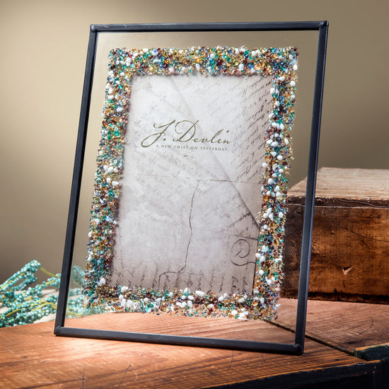 Colorful Fused Glass Picture Frame | Pic 456 Series – J Devlin Glass Art